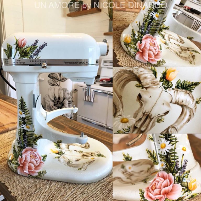 These Custom-Painted Stand Mixers Are Kitchen Goals | Crafthought
